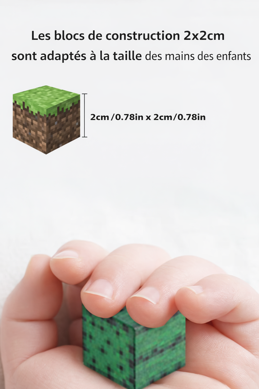 Minecraft cubes mix - 60/100/200 cubes – Magnetiplay