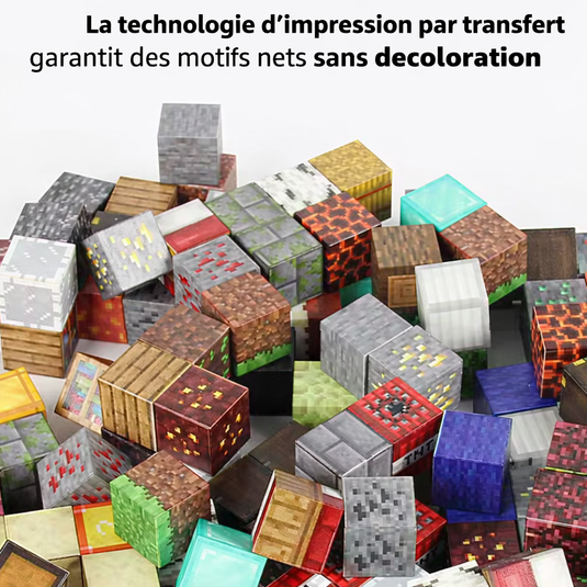 Minecraft cubes mix - 60/100/200 cubes – Magnetiplay